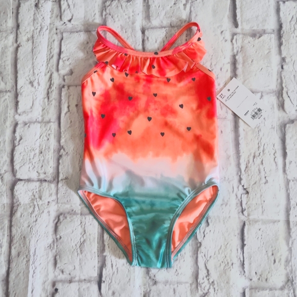 jumping beans | Swim | Jumping Beans Toddler Girl Watermelon Onepiece ...
